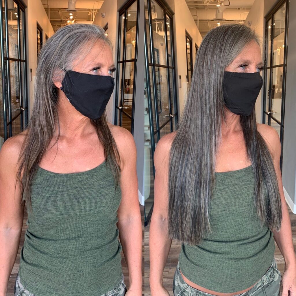 The Best Way to Grow In Grey Hair?